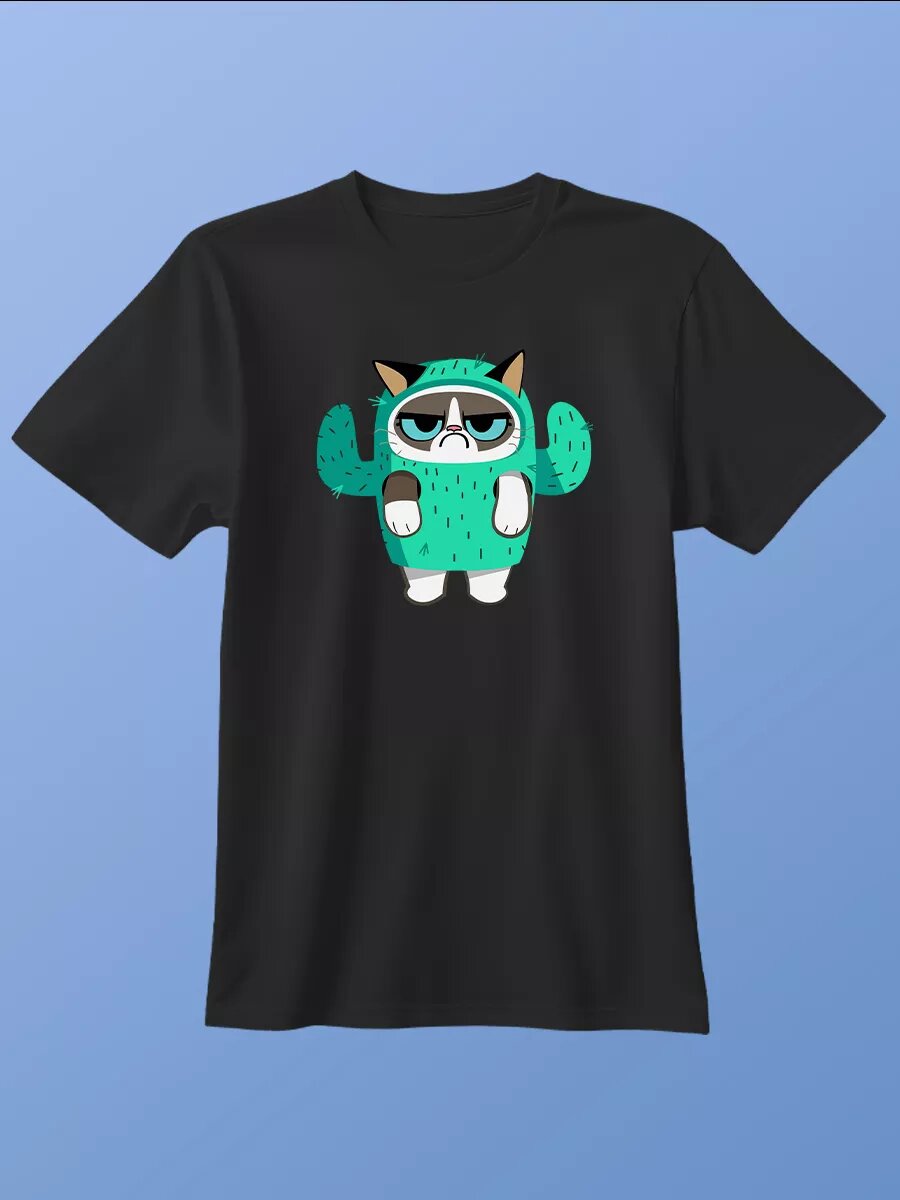 Футболка Zerosell котик мем