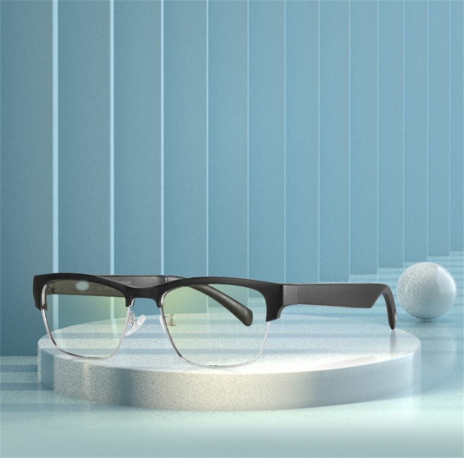 Умные солнцезащитные очки с блютуз гарнитурой, с микрофоном и твс наушниками открытого типа, Мужчины и женщины, Звонок Bluetooth, защита от синего света, Поляризованные линзы