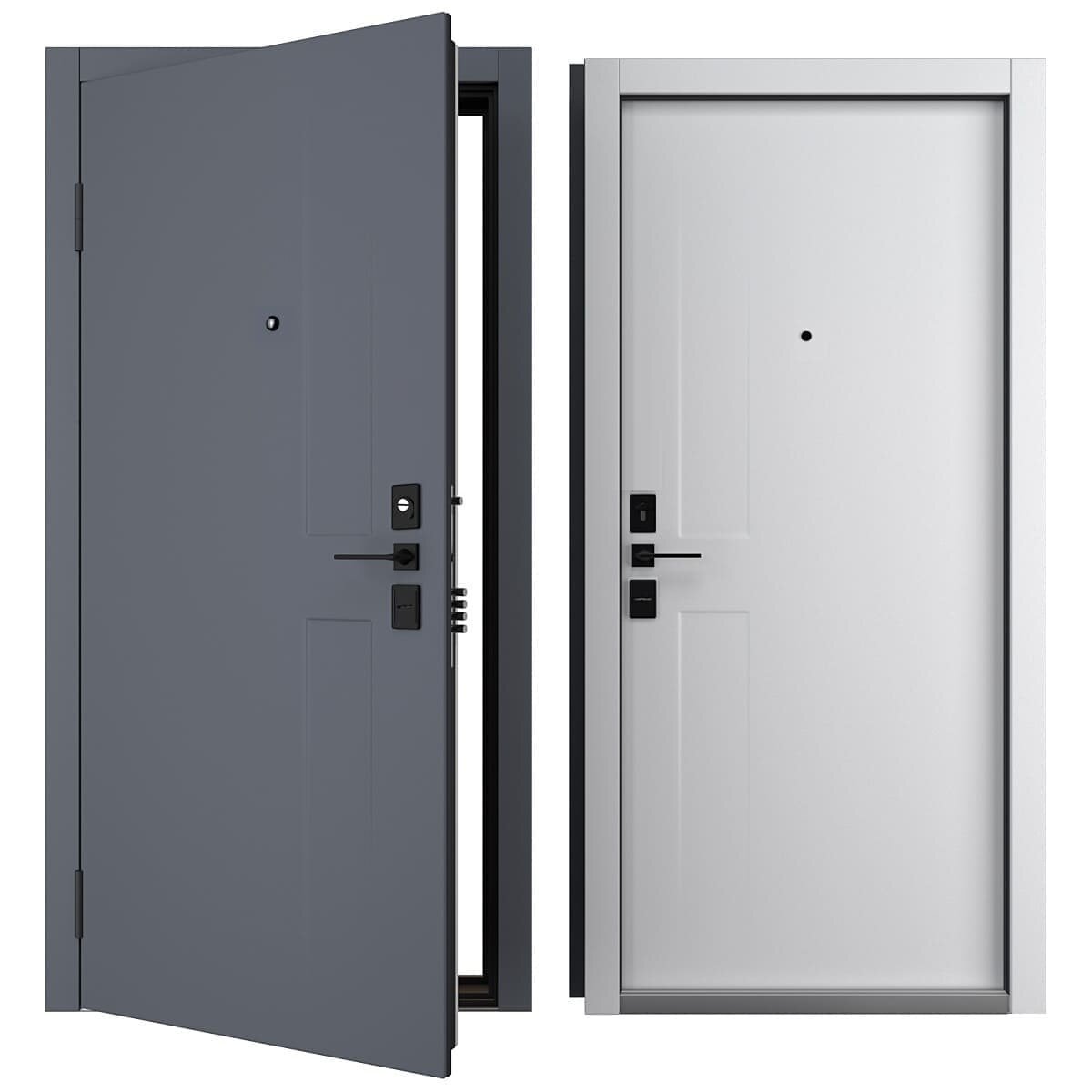 Входная дверь в квартиру - Премиум № 1. Сталь - 3 мм. Полотно - 110 мм. Повышенная шумоизоляция. Левая. 2080*980