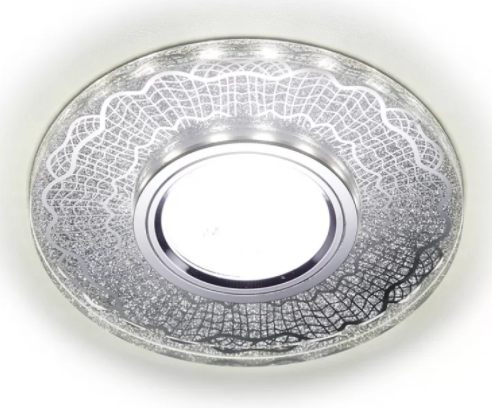 S175 CL/CH Светильник точечный хром/серебро MR16+3W LED WHITE AMBRELLA LIGHT