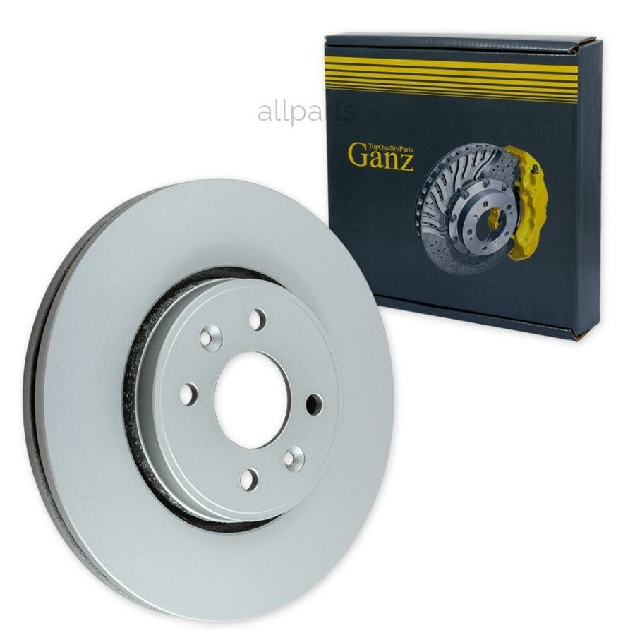 GANZ GIJ06115 Диск тормозной передний с покрытием RENAULT MEGANE II/SCENIC II /VENT. D=280MM GANZ GIJ06115