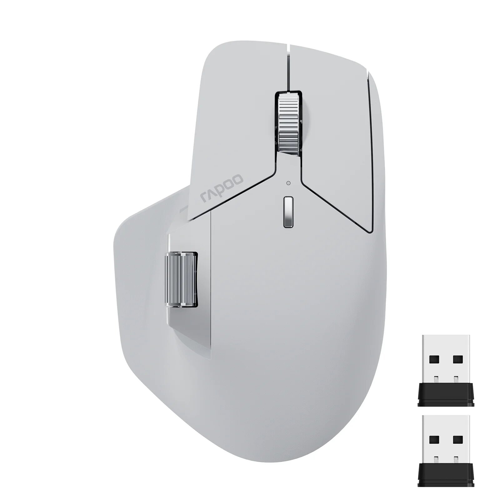 Беспроводная мышь Rapoo MT760 Light Gray