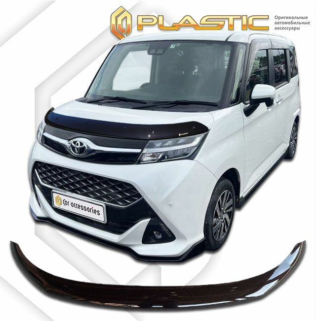 Дефлектор капота Toyota Tank хэтчбек 2016-2020 Classic черный