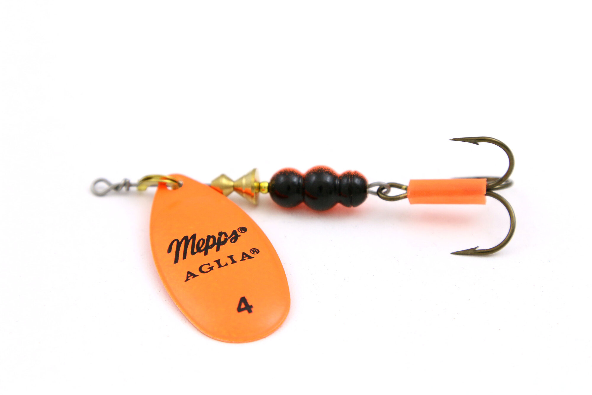Блесна вращающаяся MEPPS Aglia Fluo 9.0г №4 #Or