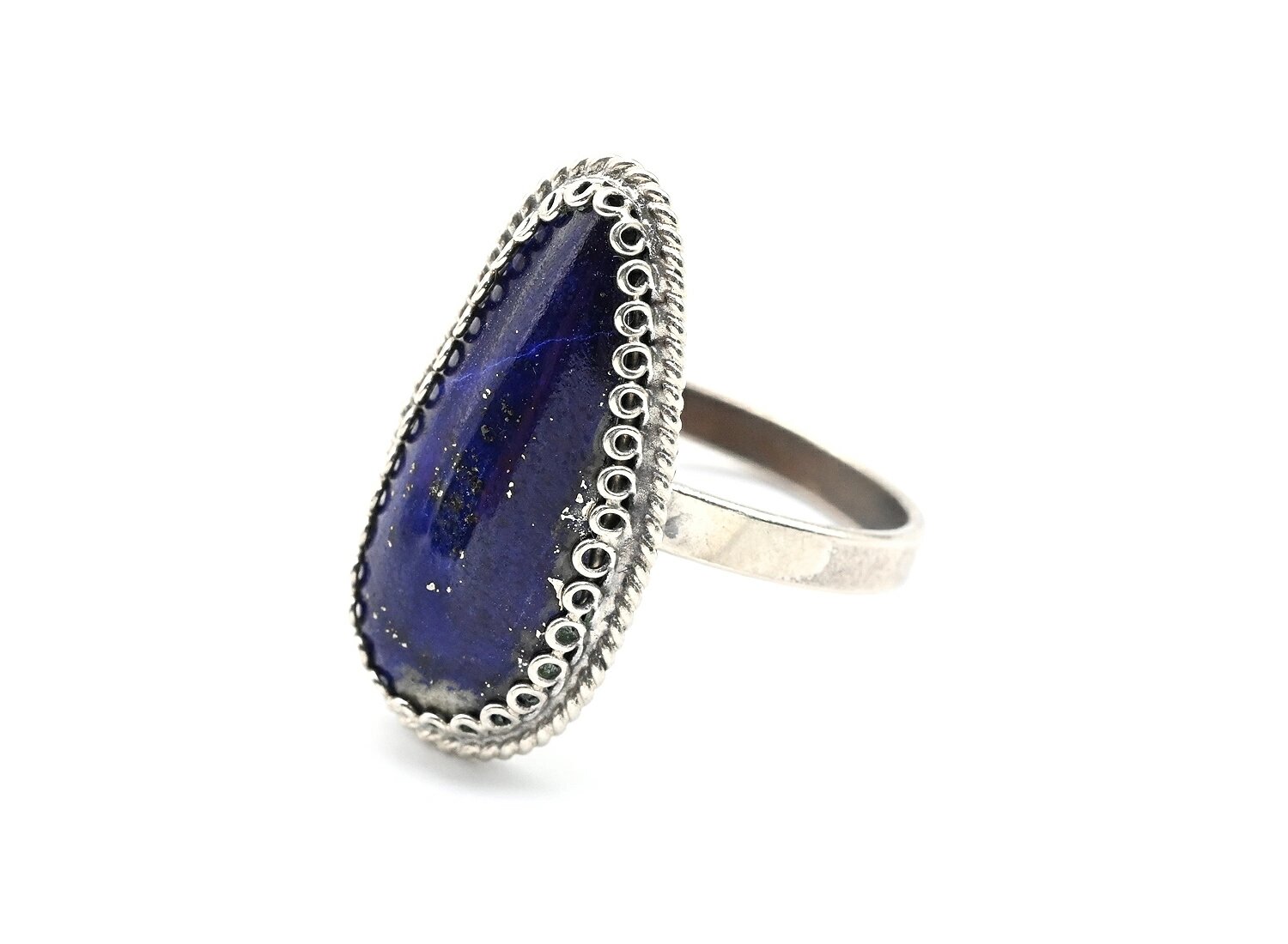 Кольцо, лазурит