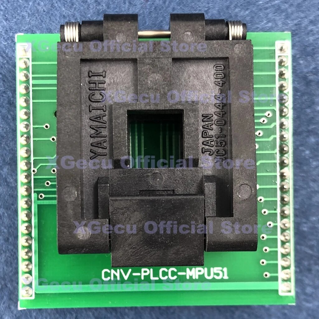 Адаптер PLCC44/DIP40 CNV-PLCC-MPU51 с поддержкой MCU 51 для TL866A TL866CS TL866II PLUS или других 40-контактных программаторов ZIF
