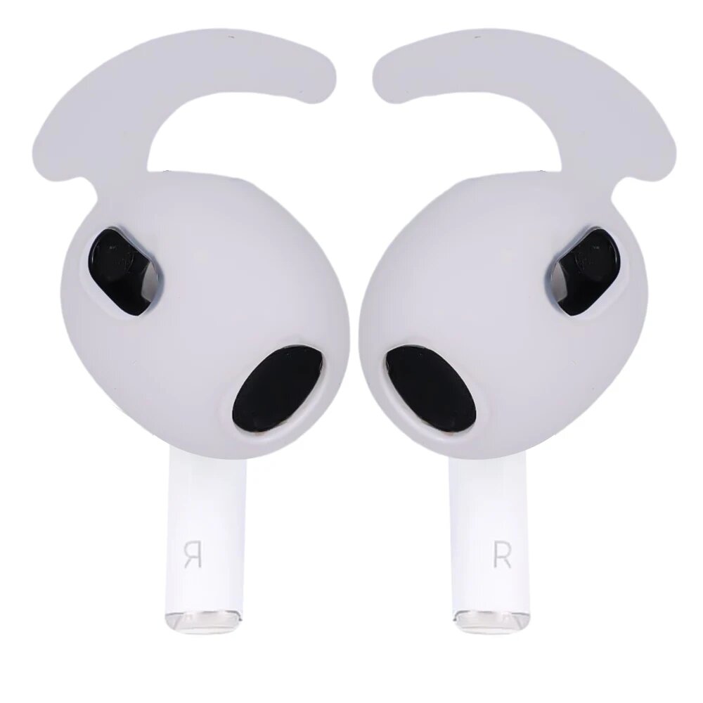Силиконовые амбушюры для AirPods 3 BAPPSUS 1Pair, Transparent