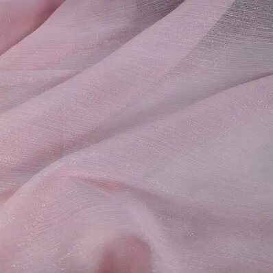 Шелковая шифоновая плиссированная ткань LANLINYING 50x150 см Розовый, pink