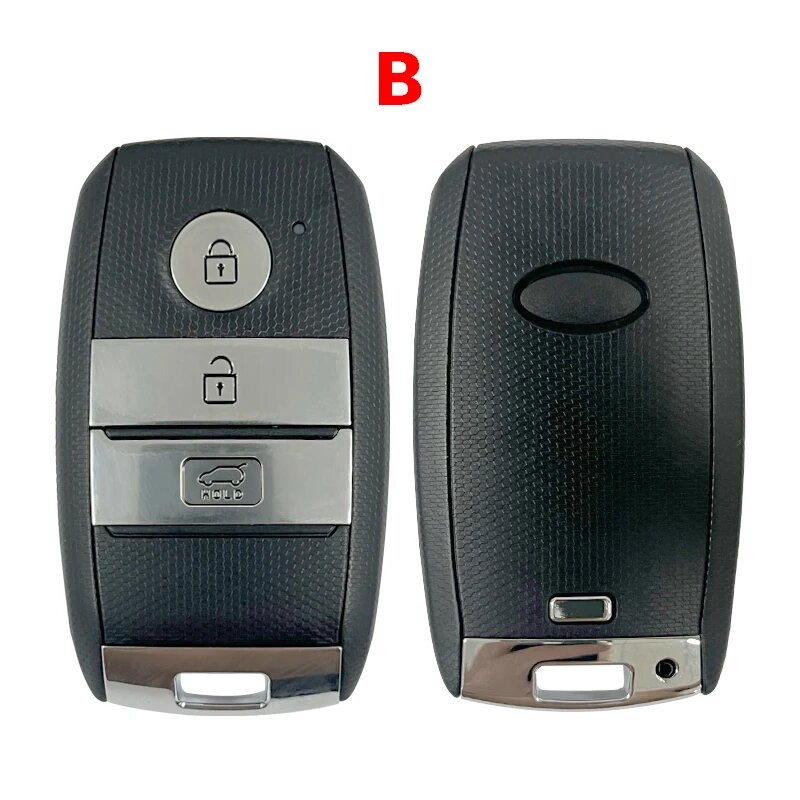 Корпус ключа Hyundai/Kia, цвет B, 3 кнопки, Blade