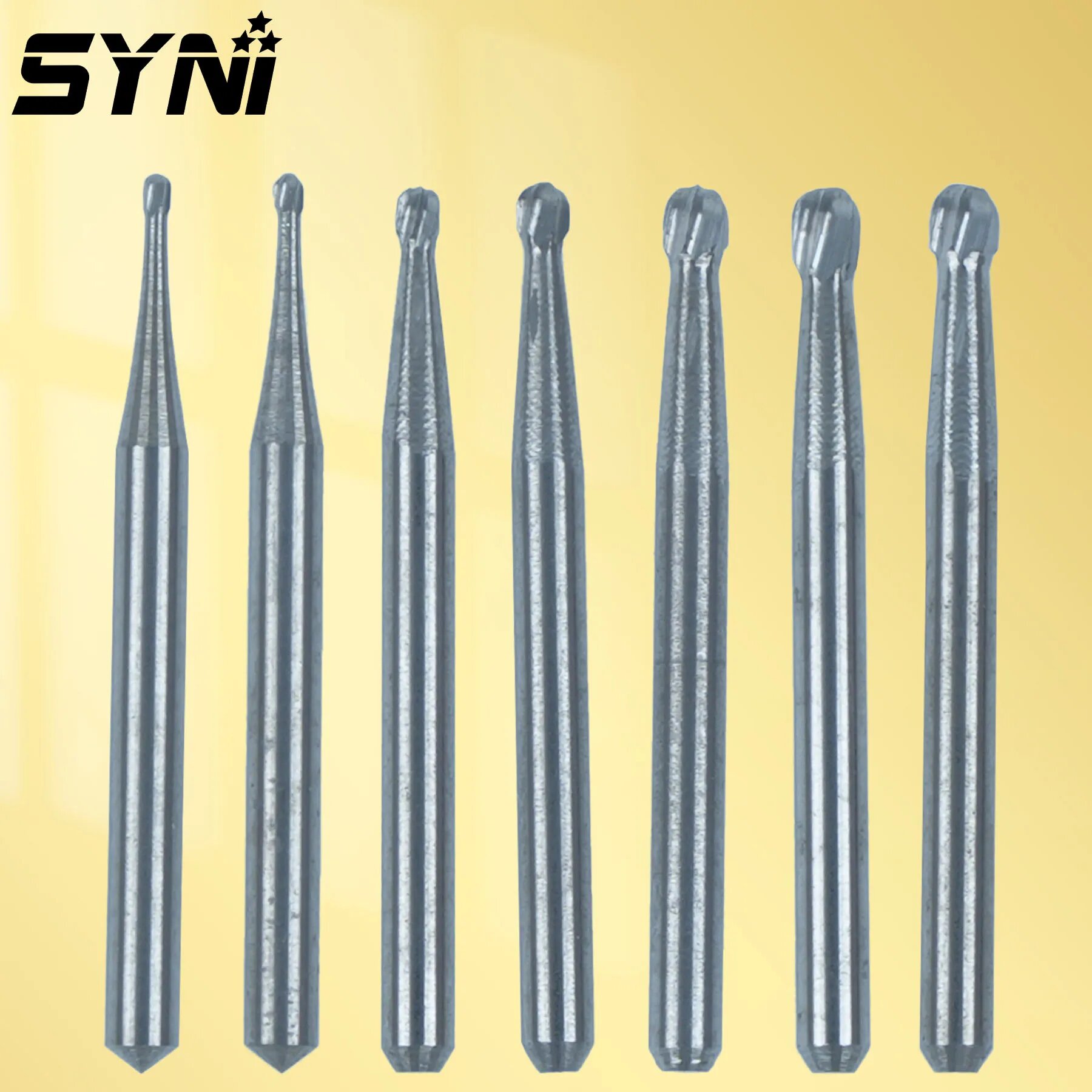 Стоматологические боры SYNI FG круглые, 5 шт, Цвет: 5pcs FG-5