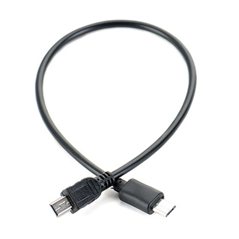 Кабель-переходник Micro USB - Mini USB SDJZT черный