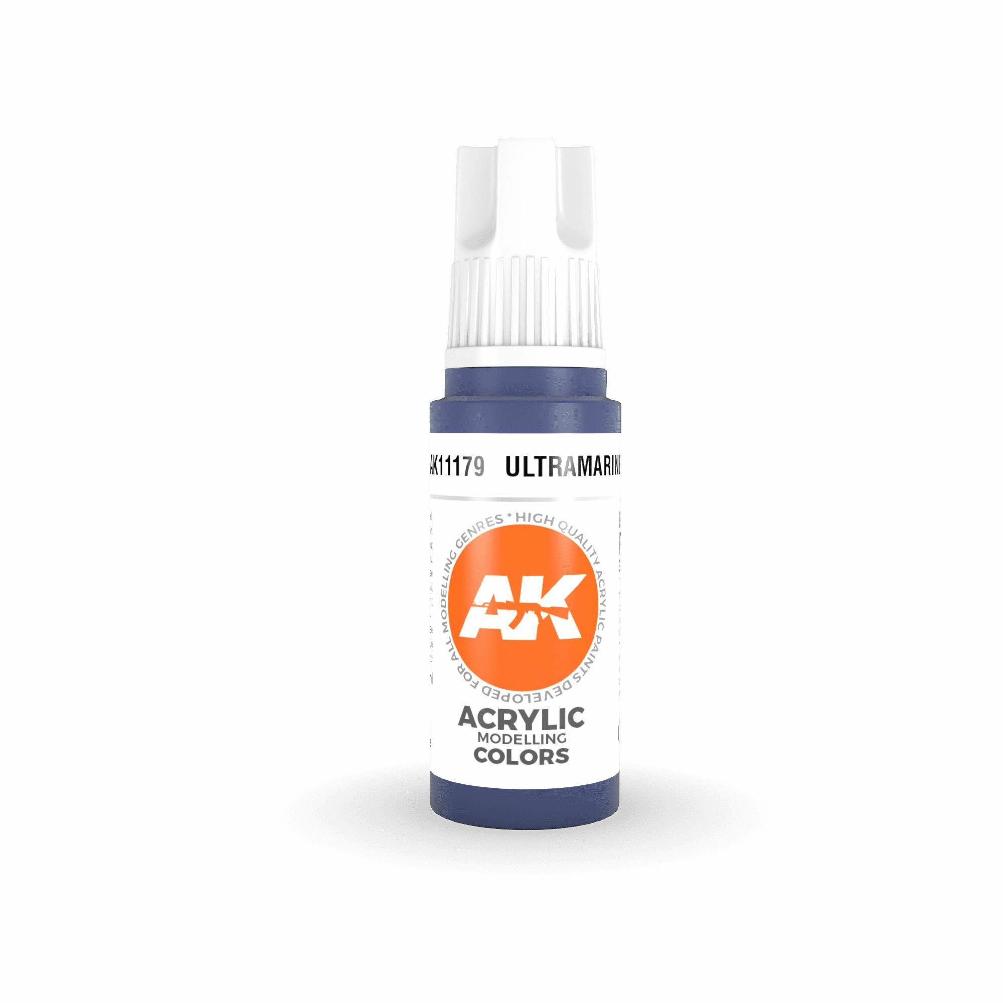 Акриловая краска AK Interactive - Ultramarine (17мл)