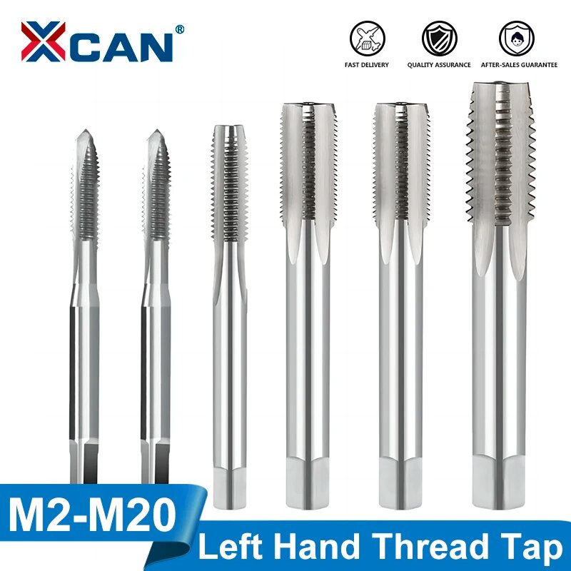 XCAN Левый метчик M8x1.25 для резьбы M2-M20