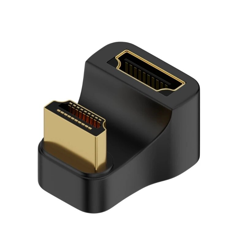 HDMI 2.1 адаптер 90° черный