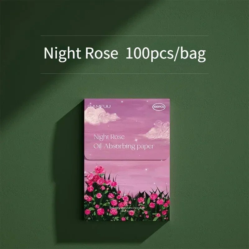 Матирующие салфетки Night Rose, 100 шт, Цвет: 3