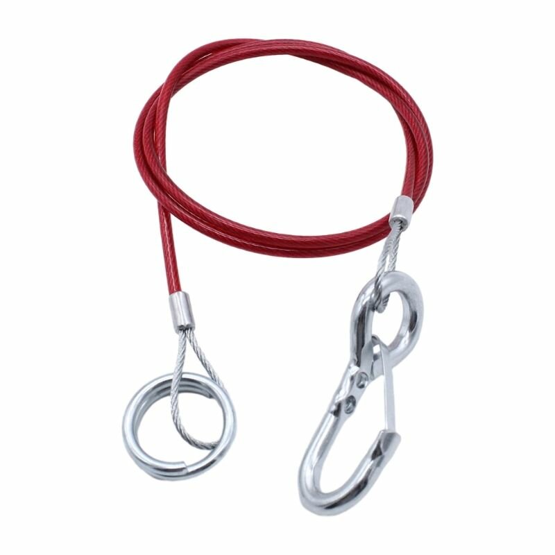 Сверхмощный страховочный трос для прицепа, прочный буксировочный ремень надежного подключения и стабилизации вашего автомобиля.