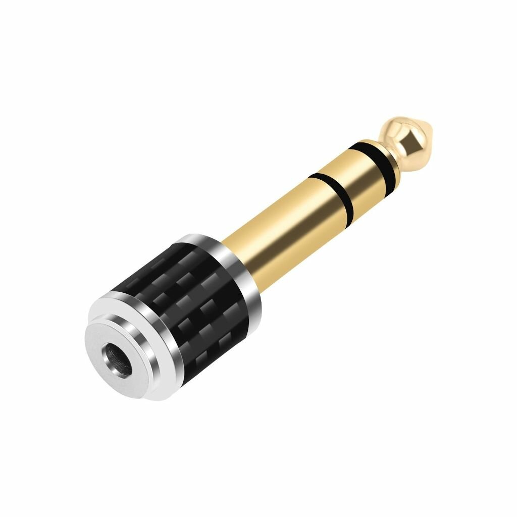 Переходник диаметром от 6,35 мм для мужчин до 3,5 мм для женщин