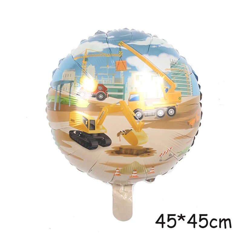 1 шт, мультяшный автомобиль, корабль, истребитель, скорая помощь, фольгированный шар, украшения для дня рождения, украшения для детского душа, детский подарок, надувная игрушка