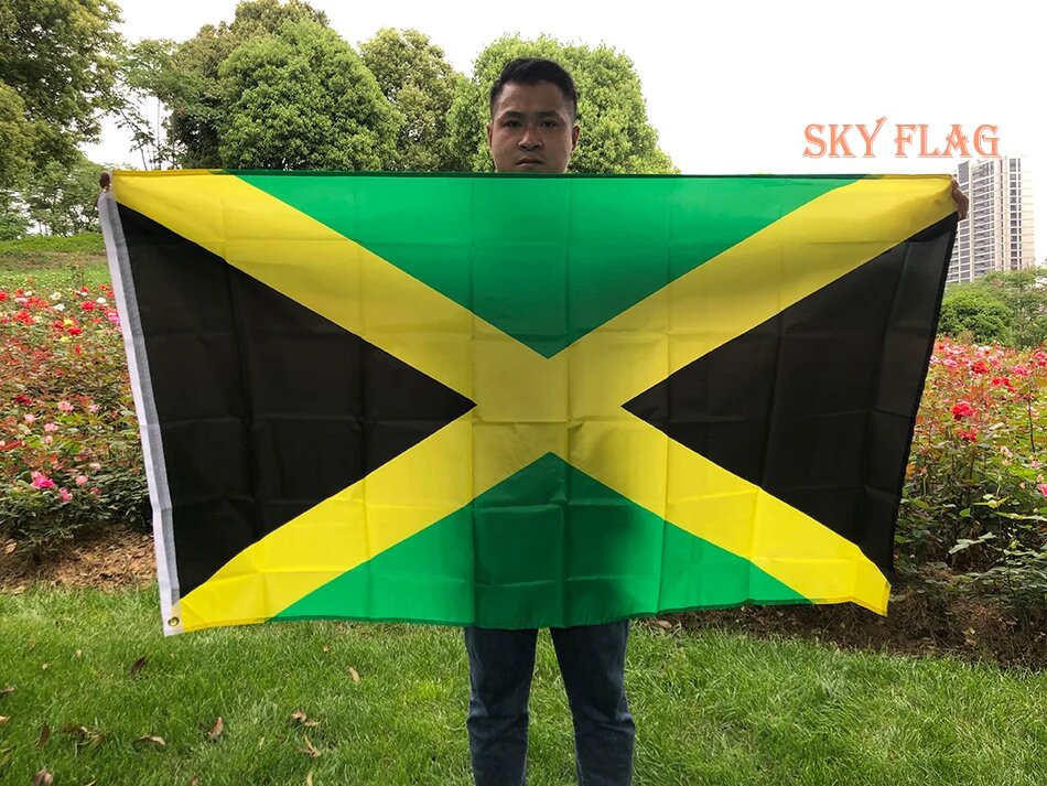 Флаг Ямайки SKY Flag 90x150 см полиэстер