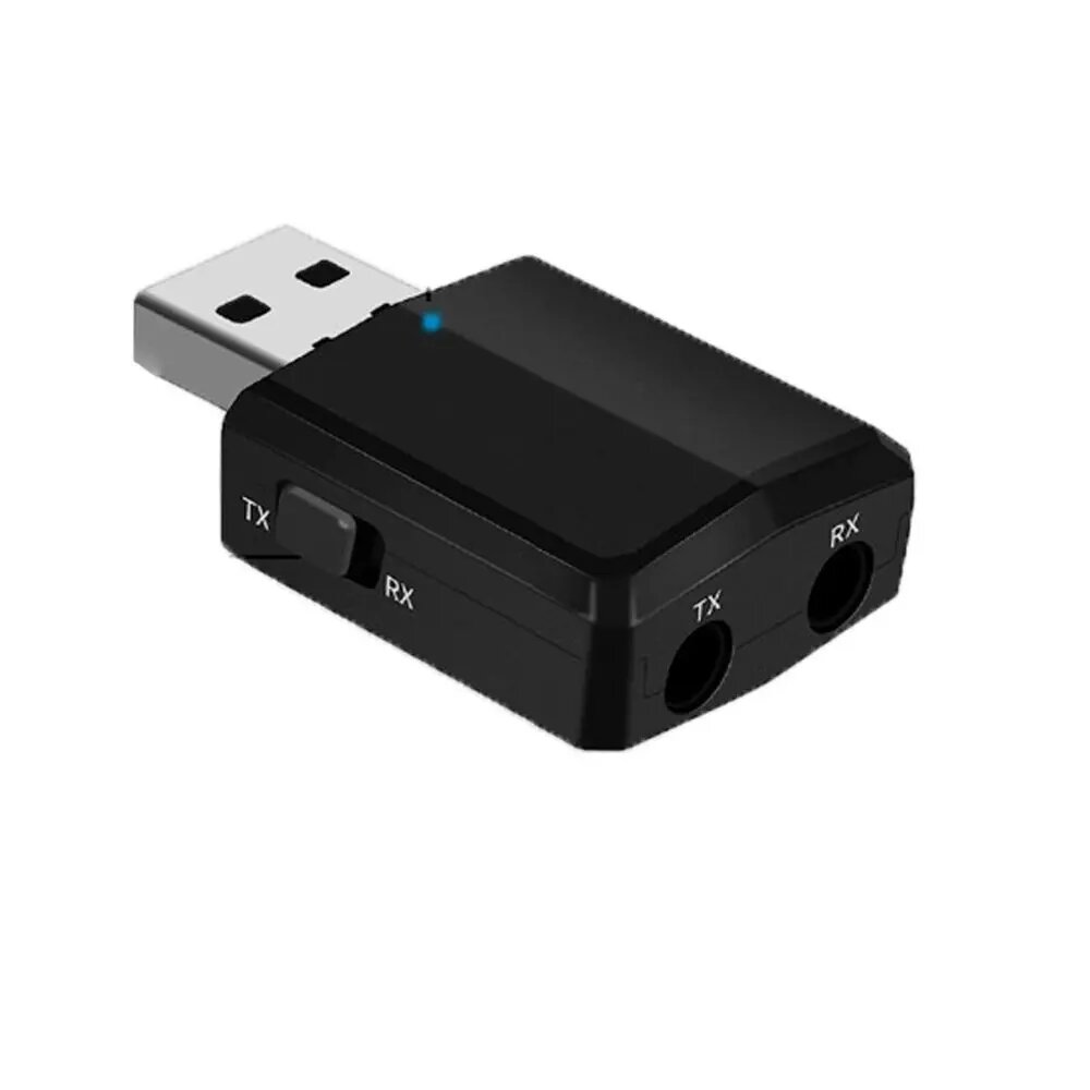 Беспроводной Bluetooth 5.0 USB-адаптер 3-в-1, Bluetooth-передатчик Для Телевизора, Компьютера, Ноутбука, Колонок