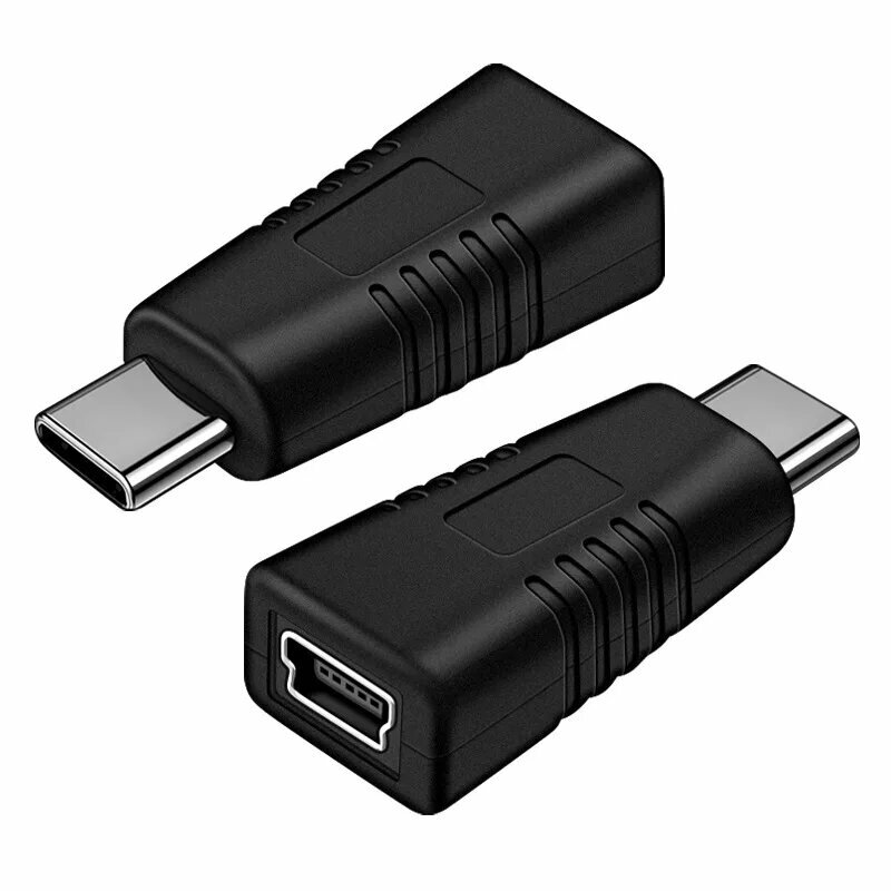 Мини USB-адаптер типа C 5-контактный штекер мини USB на гнездо USB Type C коннектор MINI to TYPE-C