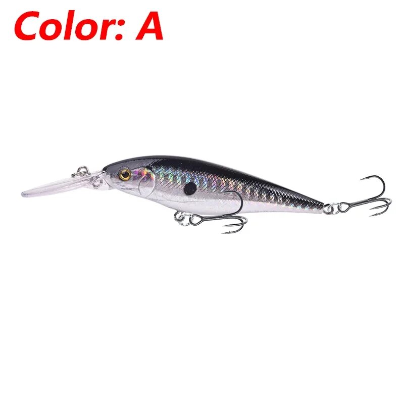 WDAIREN Воблер 11 см 10 г для окуня, карпа, щуки Белый, A