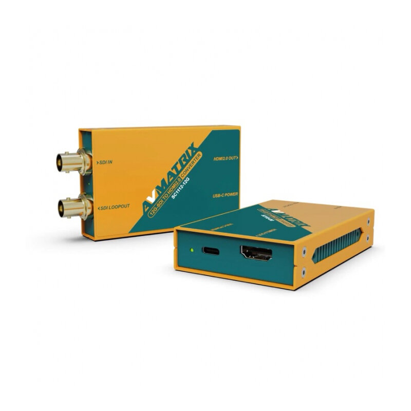 Конвертер AVMATRIX SC1112-12G 4K60 12G-SDI в HDMI2.0