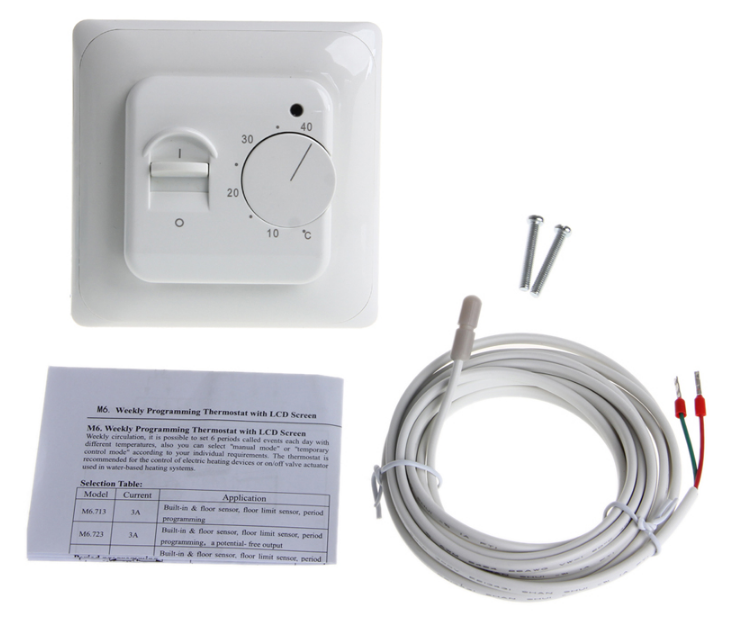 Терморегулятор для тёплого пола RTC 70.26