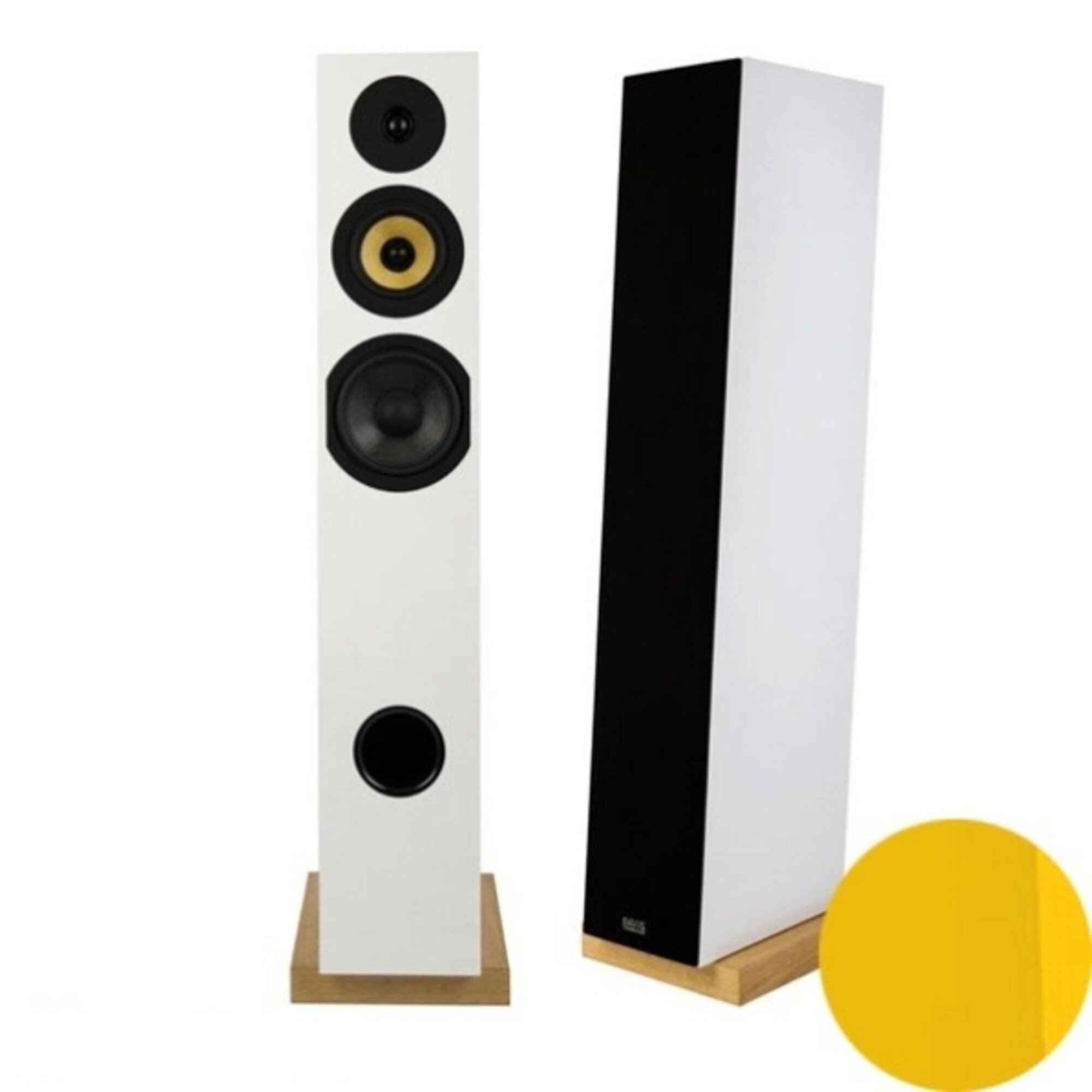 Напольная акустика Davis Acoustics Courbet 7 Yellow Gloss