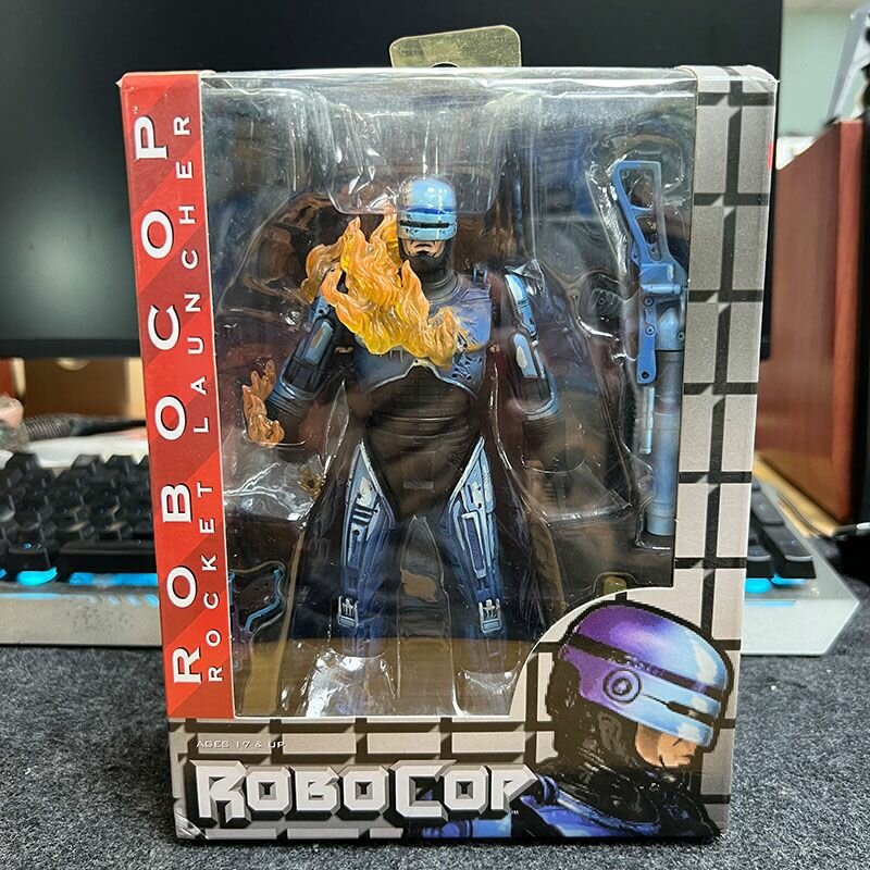 NECA фигурка робокоп 18CM Боевая модель механического полицейского типа в железных доспехах