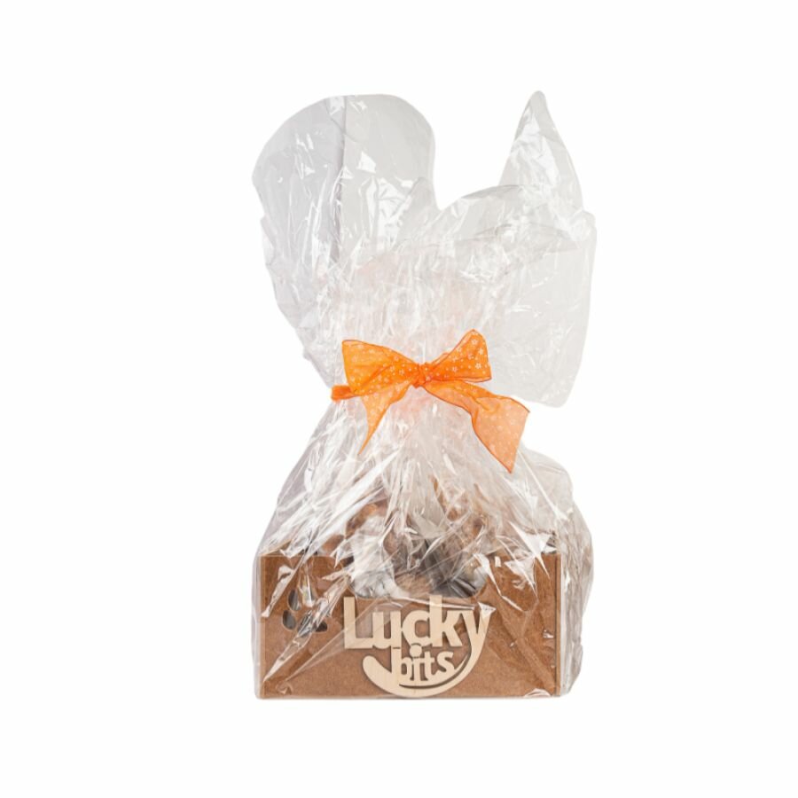 Лакомства набор для собак Lucky bits Новогодняя коллекция 1 шт (Лаки битс)