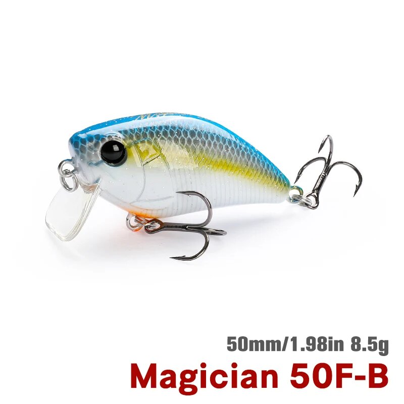 TSURINOYA 50F Crankbait Волшебник Magician 50F-B