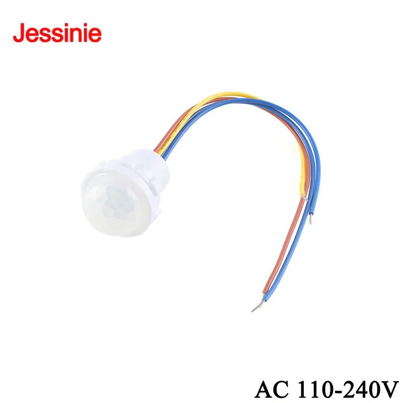 Инфракрасный датчик движения Jessinie PIR Infrared Sensor AC 110-240V