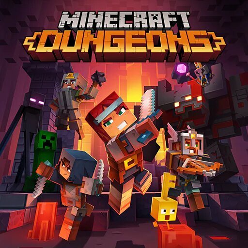 Игра Minecraft Dungeons, для PlayStation 4, русские субтитры, Украина