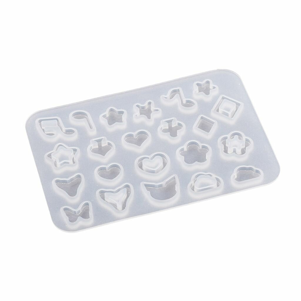 Сделай сам хрустальная эпоксидная смола Луна Звезда кошка голова кролика музыкальная нота силиконовая форма, заполненная зыбучим песком-Музыкальная нота 2, Ручной инструмент ювелирный