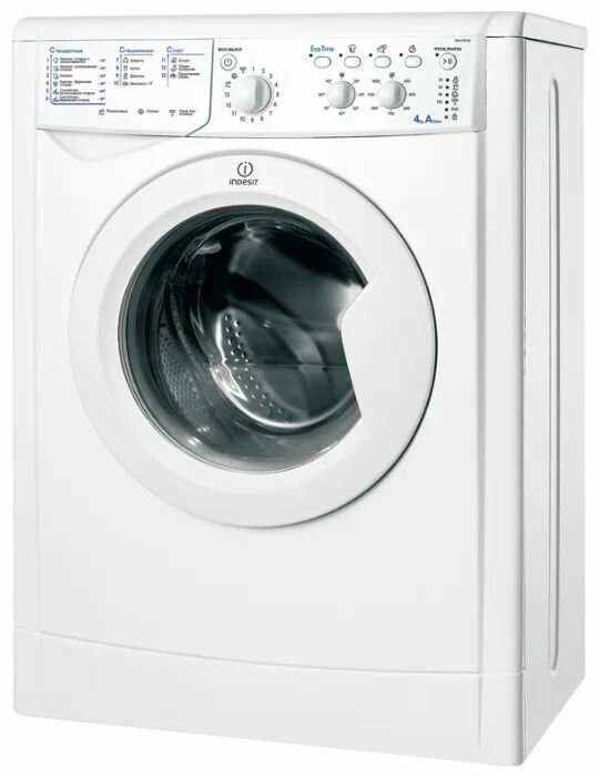 Стиральная машина Indesit IWUC 4105 загрузка для стирки 4 кг белая