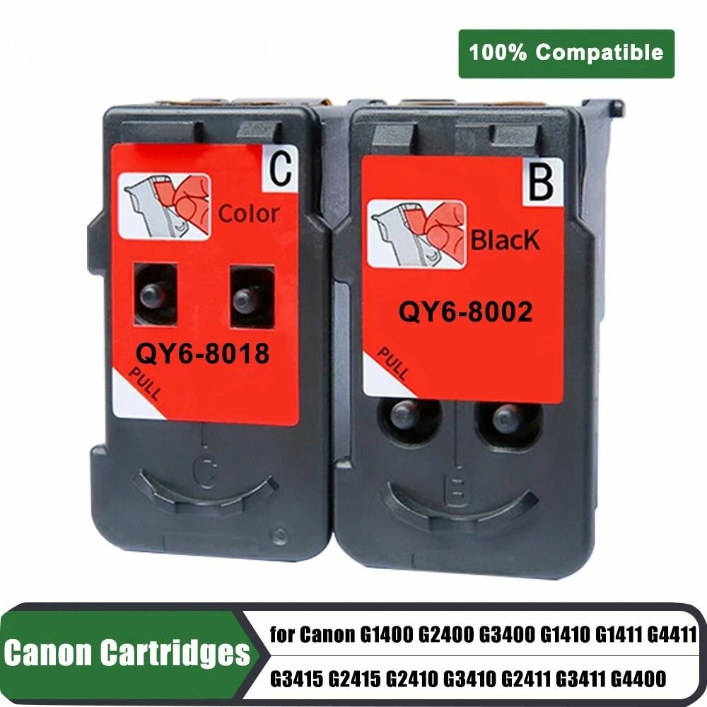 Печатающая Головка Canon Pixma Qy6-8002 Qy6-8018 Ca92 Ca91 Ts5040 G3400 G1411 G3411 G2411 Картридж