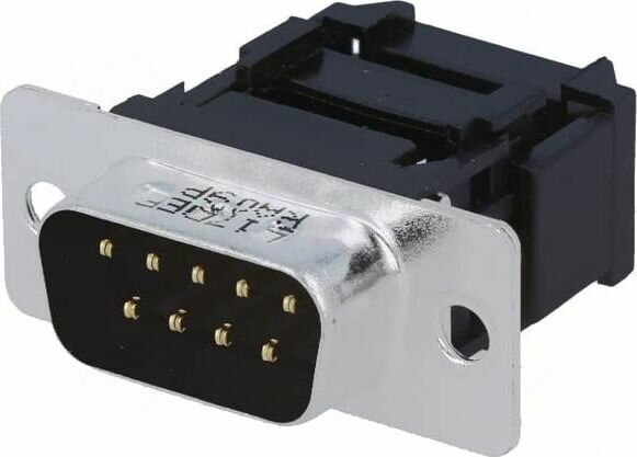 Разъем AMPHENOL L17DEFRA09P Разъем D-Sub PIN: 9 вилка "папа" на шлейф IDC 1шт