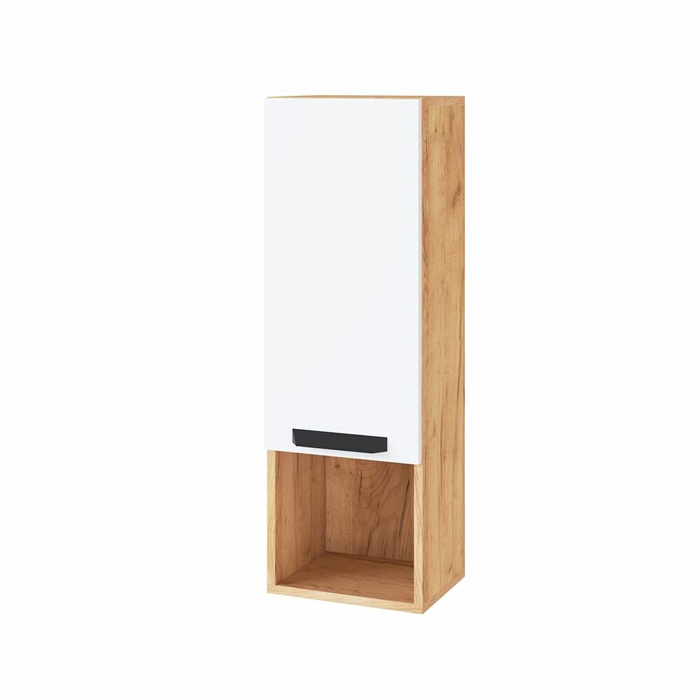 ARNIKA Пенал-надстройка Квартет-13, дуб крафт/белый