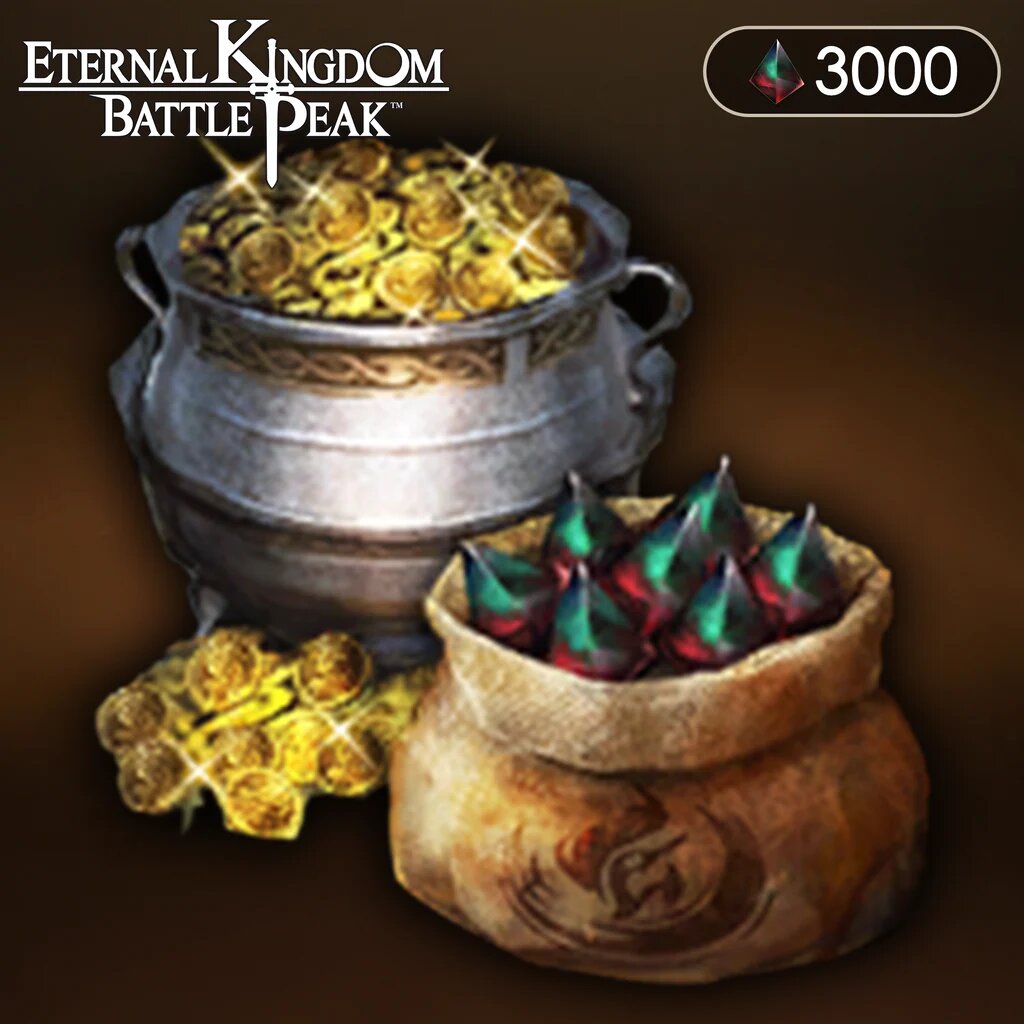 Виртуальная валюта Eternal Kingdom Battle Peak - 3000BS+350000Zeny, для PlayStation, Турция