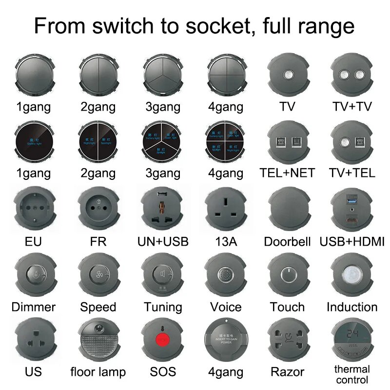 Розетка YINKA EU socket — фото 1