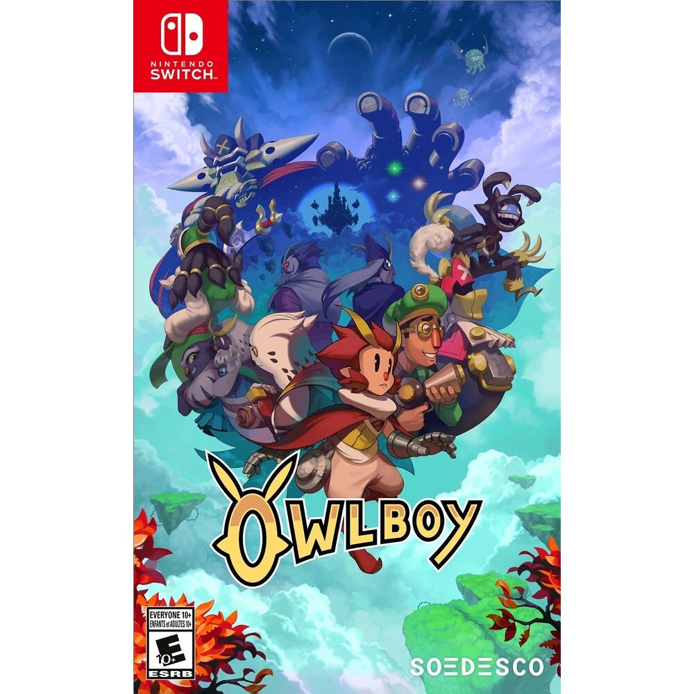 Игра Owlboy (Nintendo Switch, русская версия) Soedesco Картридж 7+