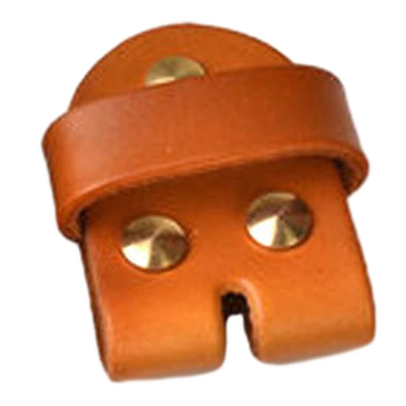 Кожаная пряжка для ремня West Biking Коричневый, Earthy yellow 36 mm