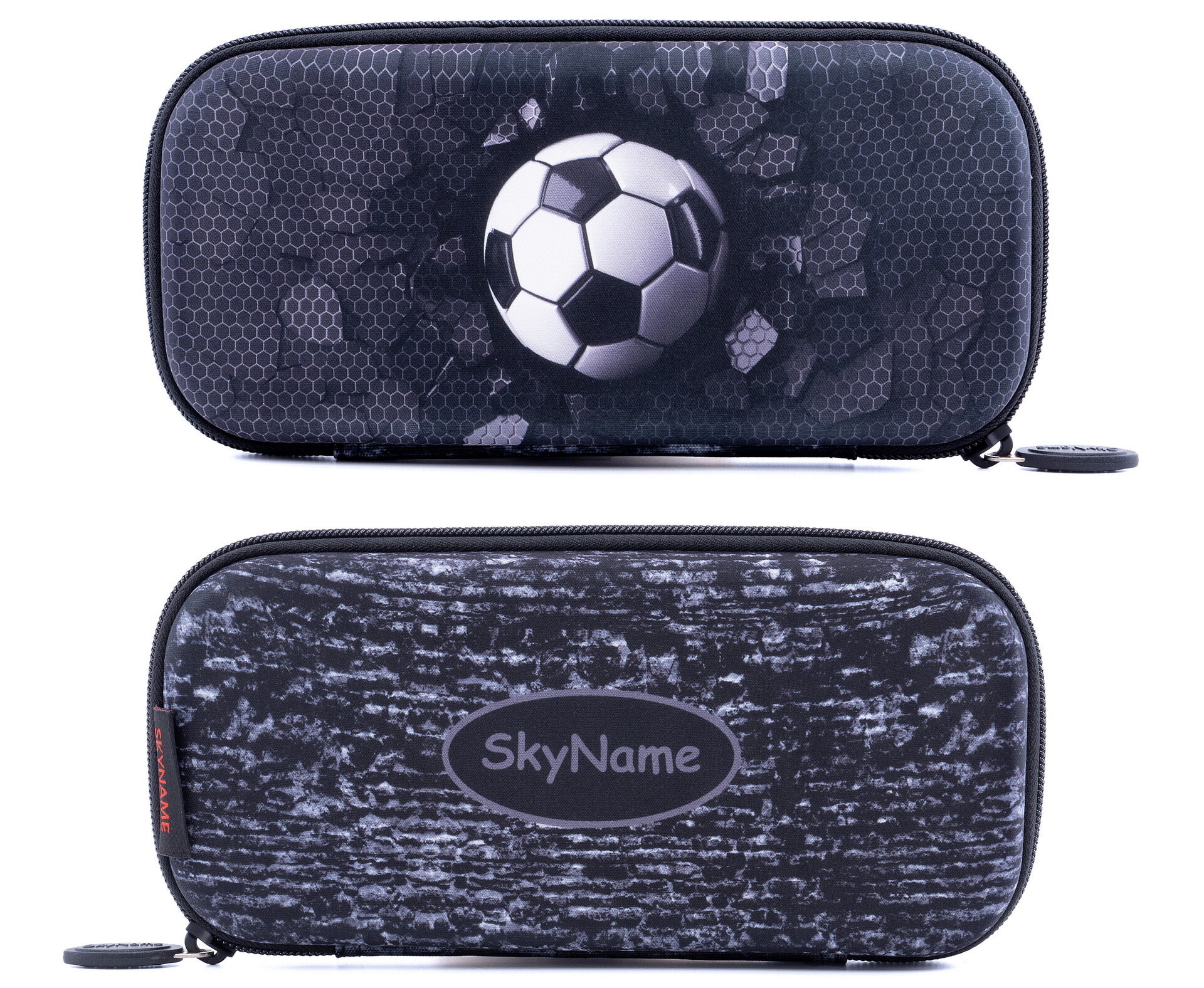 Пенал школьный для мальчика SkyName (СкайНейм), жесткий без наполнения