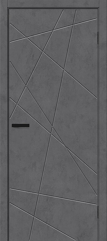 Комплект двери Граффити-5Д Slate Art MrWood Браво 200*60 +коробка и наличники