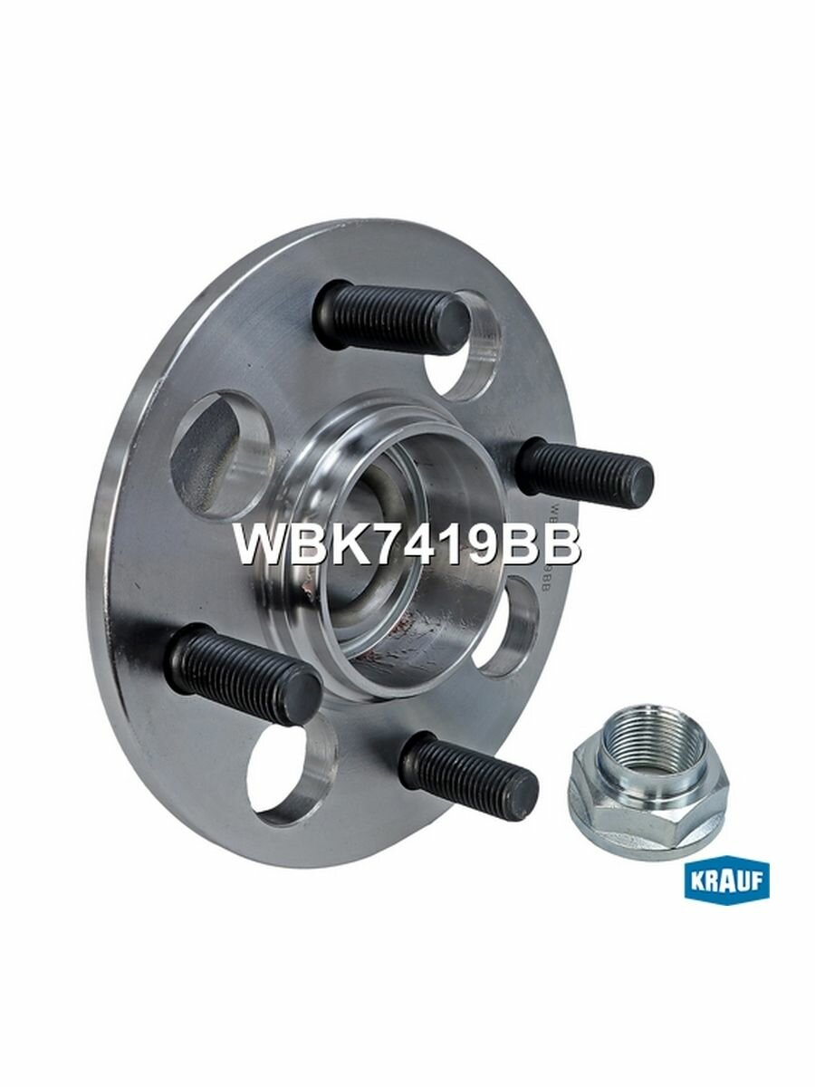 Ступица в сборе задняя KRAUF WBK7419BB для а/м ROVER 200, HONDA Civic, CRX