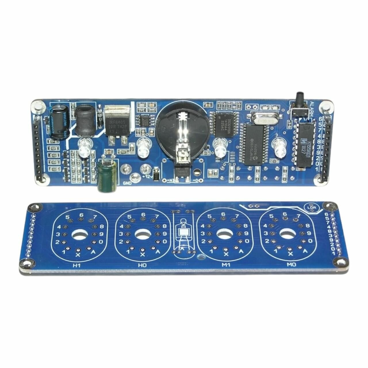 Часы на ИН 12, Nixie Tube clock IN 12 KIT (без индикаторов)
