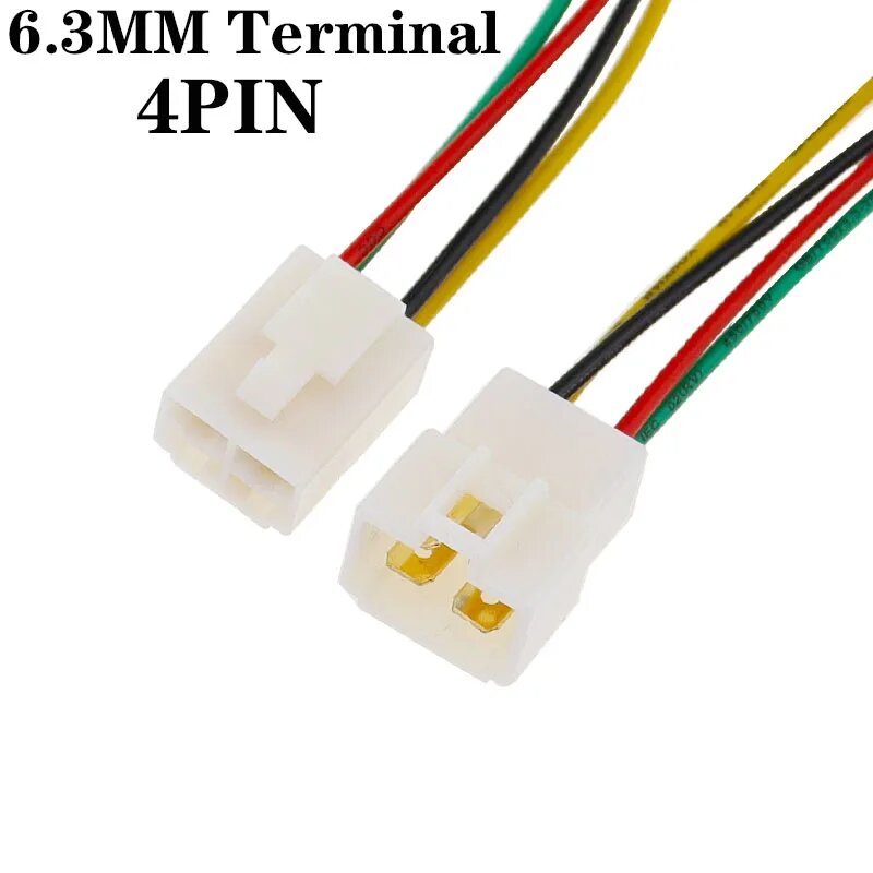 Разъём для электромобиля 6,3 мм Connector 4PIN