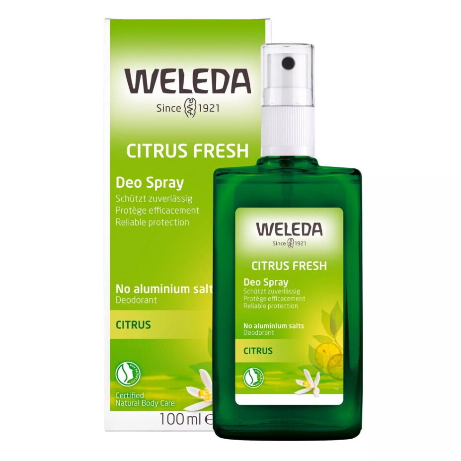 Цитрусовый дезодорант 100 мл, Weleda (Веледа)