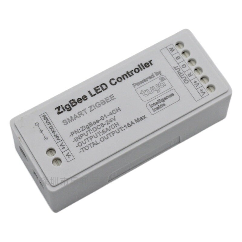 Контроллер Zigbee Tuya, монохромный, 12-24 В